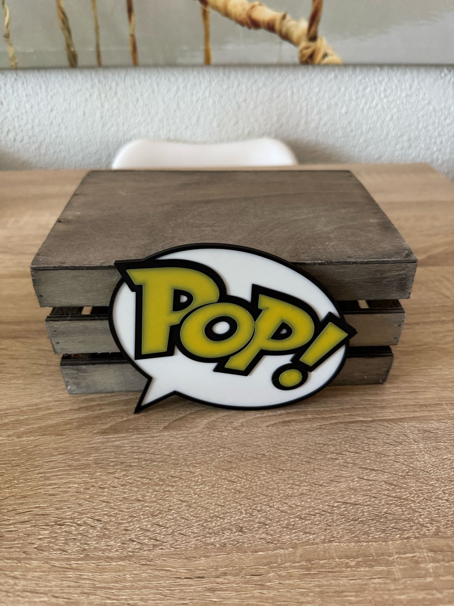 Letrero Pop! – Escrich 3DPrinting