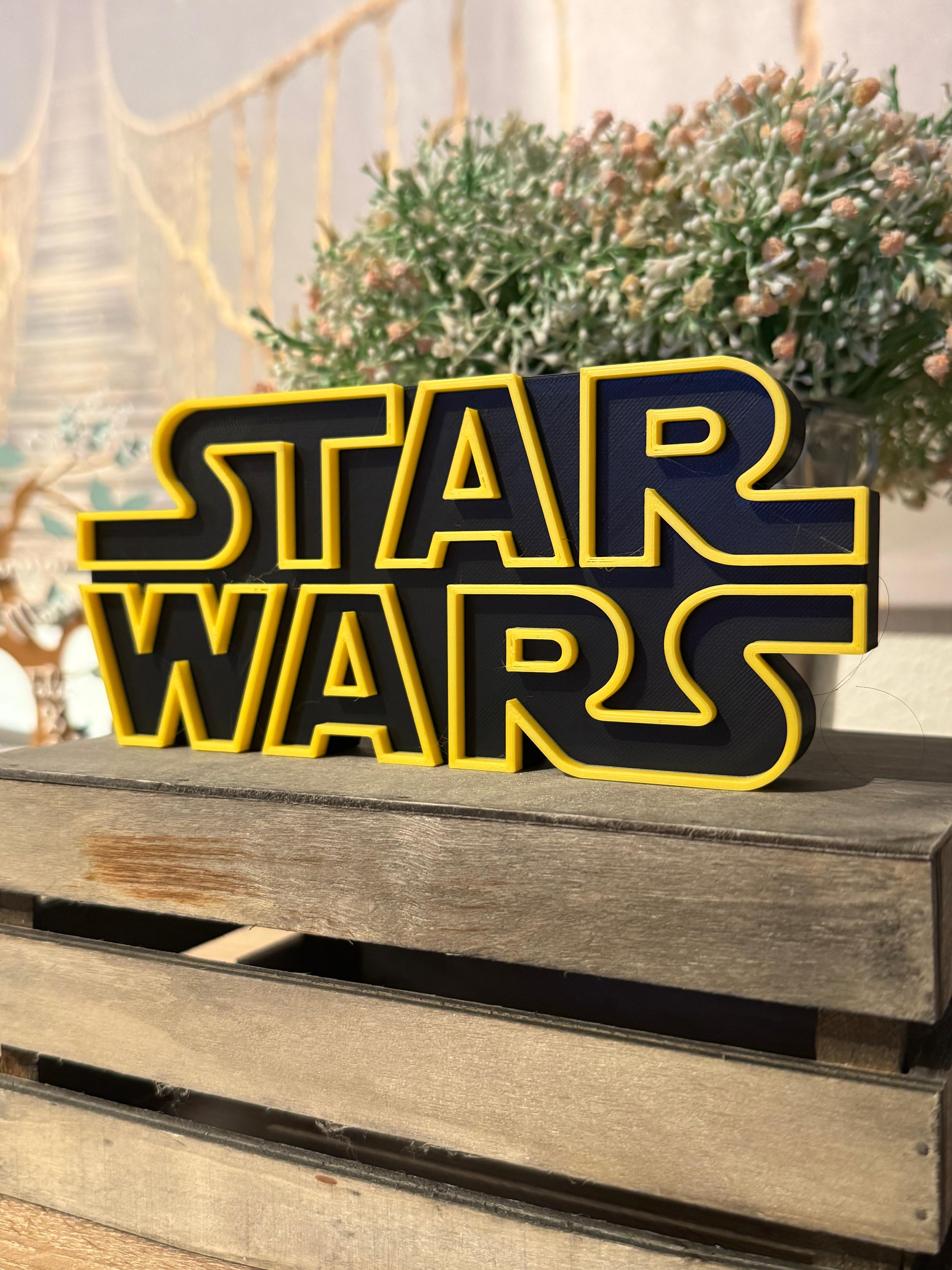 Letrero Star Wars – Escrich 3DPrinting