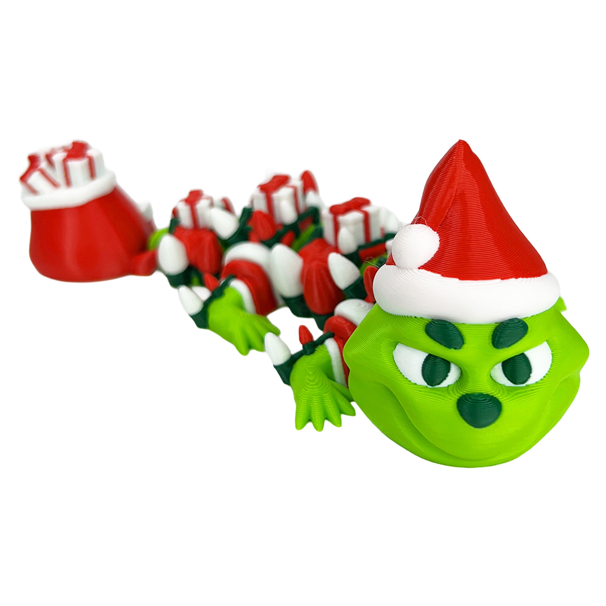 🐉 Dragòn Flexi mini - Grinch 🎄 – Escrich 3DPrinting